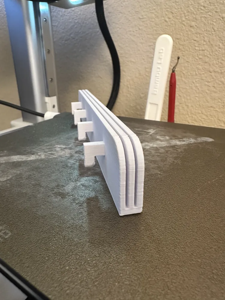 A1 mini Build Plate Mount for Ikea Skadis - Free 3D Print Model ...