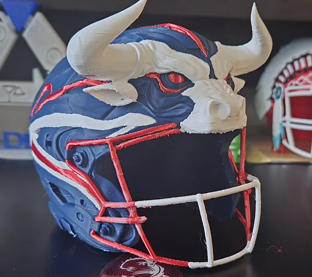 Houston Texans Mini Helmet - Free 3D Print Model - MakerWorld