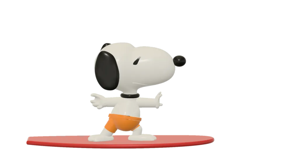 Snoopy Surfing by Jangyy MakerWorld: Download Free 3D Models