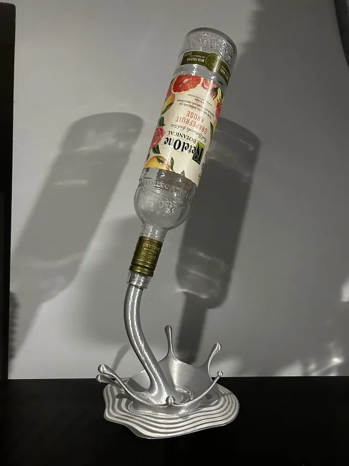 Floating Bottle Splash Stand – Illusion Sculpture by Timberlake ...