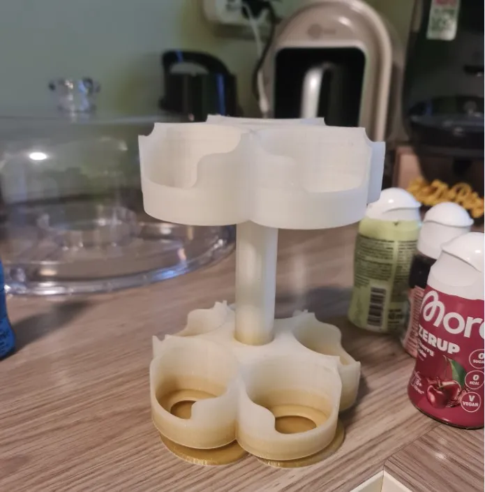 More ZERUP Syrup Bottle Stand (10 Bottle Capacity) - Free 3D Print ...