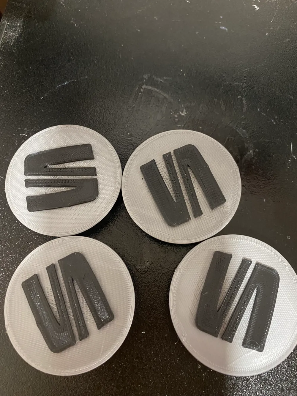 Seat Wheel Center Cap 54mm | 3D Print STL - Free 3D Print Model ...