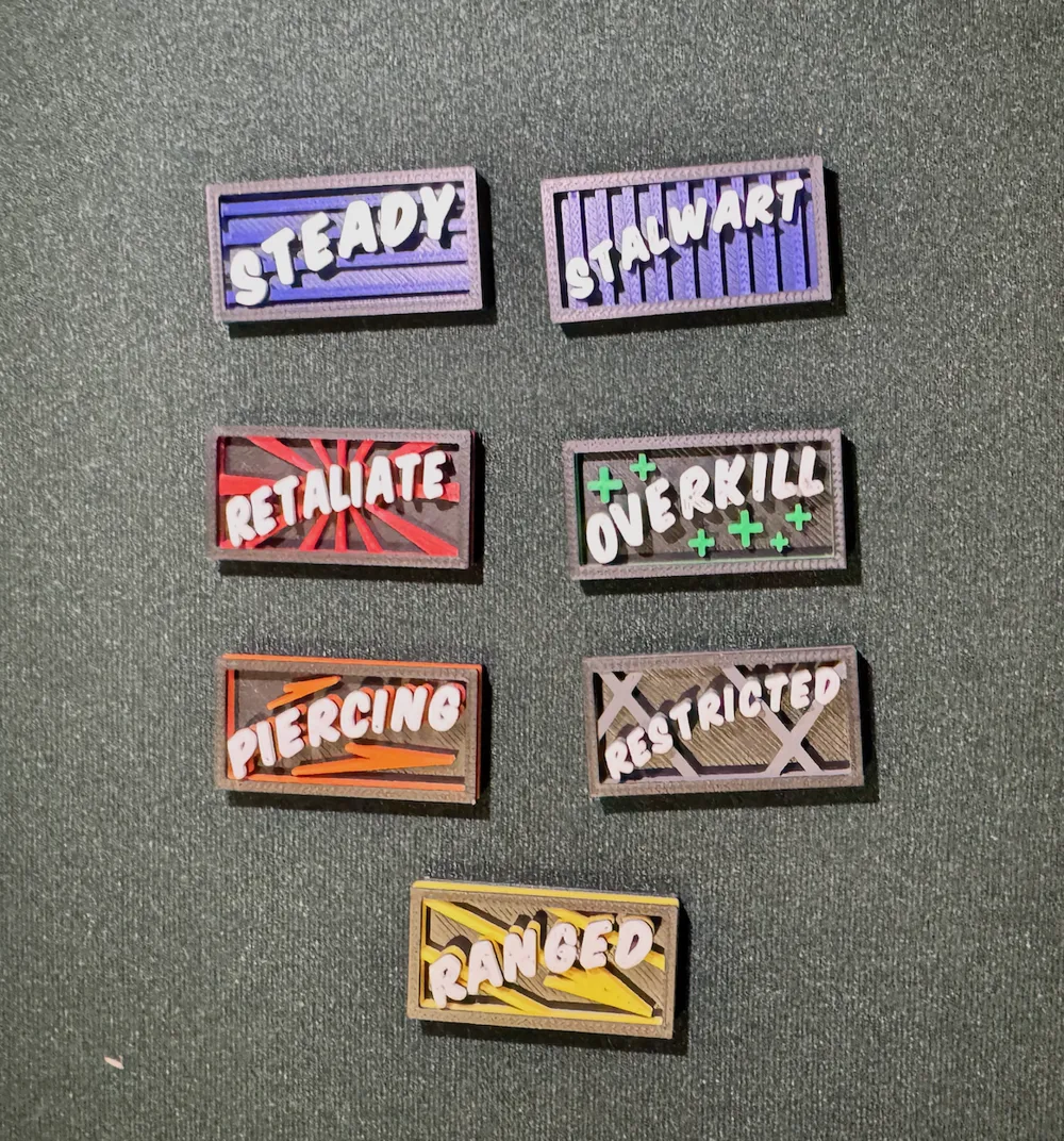 Marvel Champions Keyword and Status Tokens (Set 1) by CaptainSpandex ...