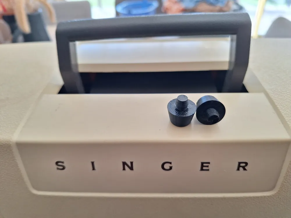 Rubber feet for Singer 7184 sewing machine by jcjames_13009 - MakerWorld