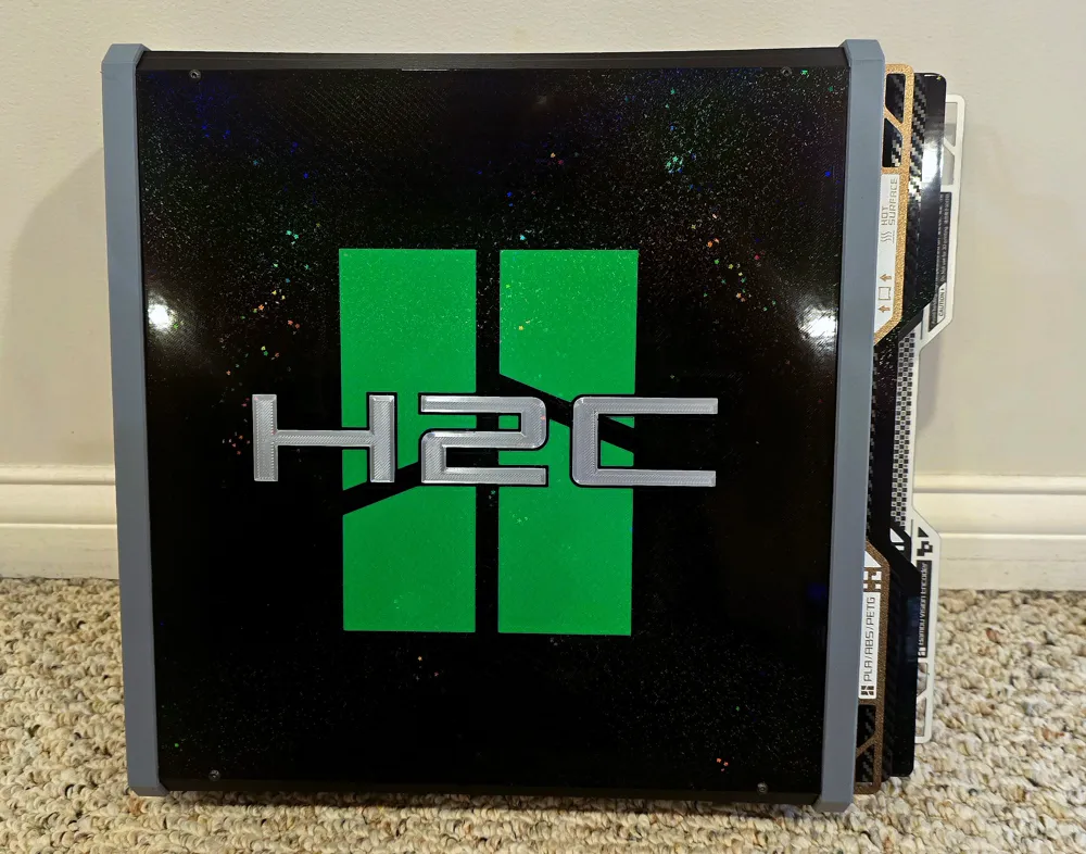 H2C 10 build plate rack by TDKInc MakerWorld: Download Free 3D Models