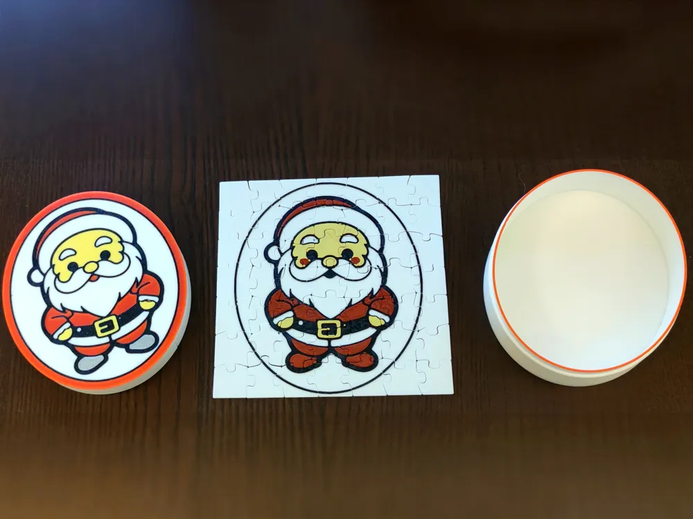 Santa Claus - The puzzle (49 pieces) by Archork - MakerWorld