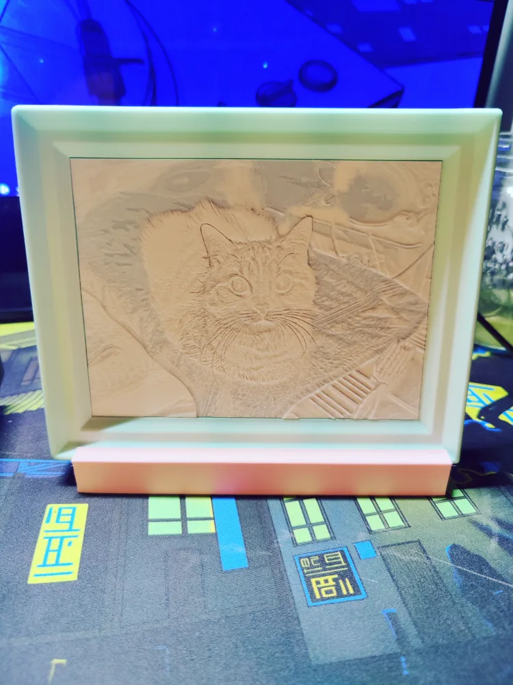 Litho Frame for Bambu LED Backlight Board Remix Remixed by hkrs ...