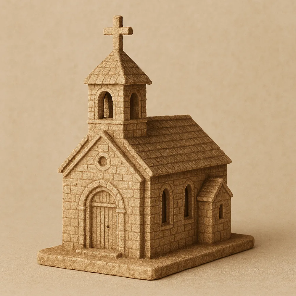 Little Church - Free 3D Print Model - MakerWorld