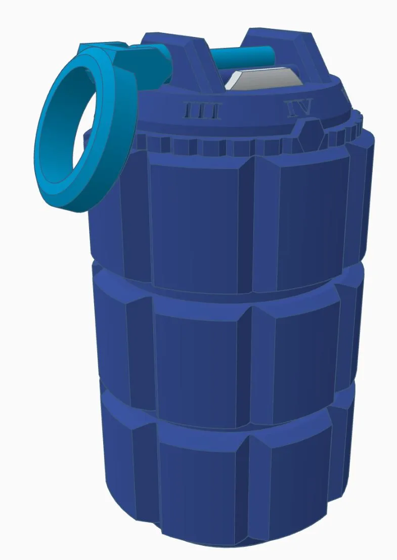 WH40K - Frag Grenade Prop for AMS Print-in-place by ratjobMakerWorld ...