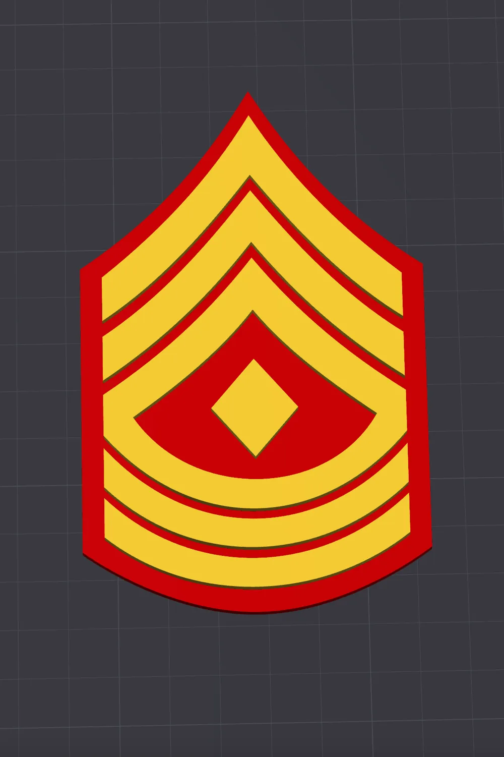 All USMC ranks AMS / non-AMS Profiles - Free 3D Print Model - MakerWorld