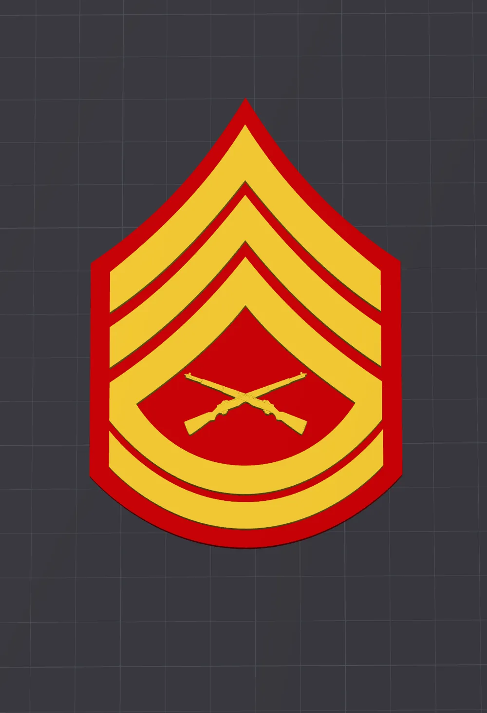 All USMC ranks AMS / non-AMS Profiles - Free 3D Print Model - MakerWorld