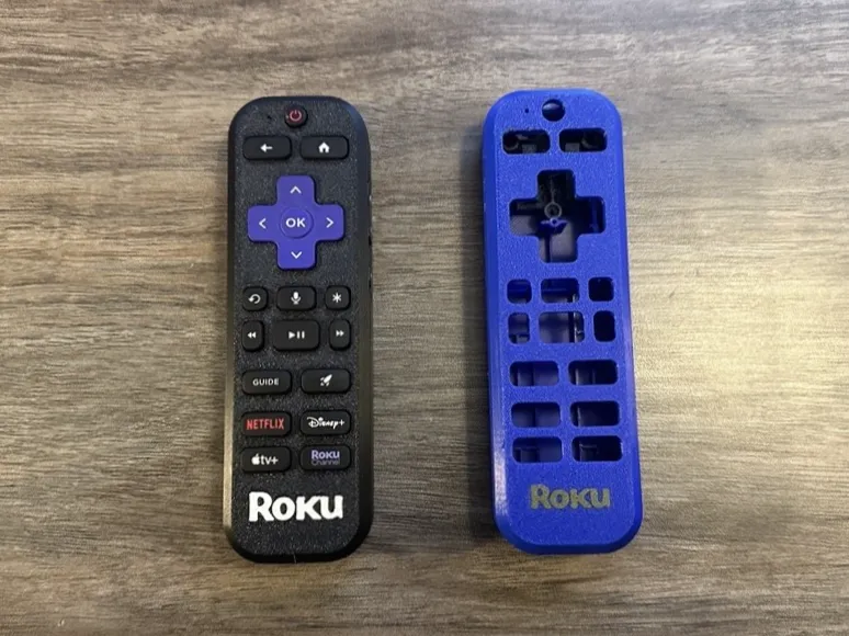 Roku Voice Remote Replacement Cover - Free 3D Print Model - MakerWorld