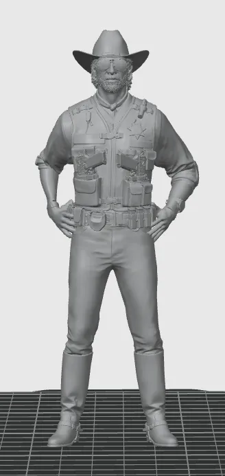 chuck norris figure by madmarkdavies - MakerWorld