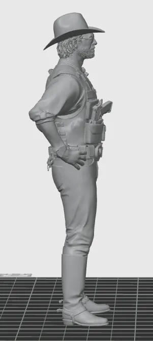 chuck norris figure by madmarkdavies - MakerWorld
