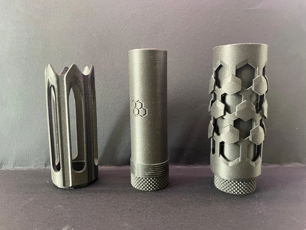 Paintball Modular Suppressor Silencer by Francesco MakerWorld: Download ...
