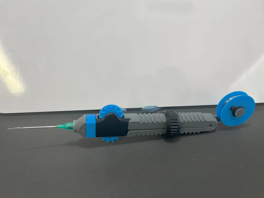 Solder Scroll with Luer Lock thread - MakerWorld 3D Model | 3Drop