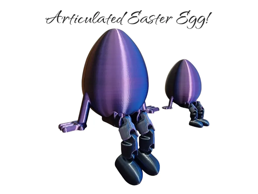 Articulated Easter Egg by Click Print Creatives MakerWorld: Download ...