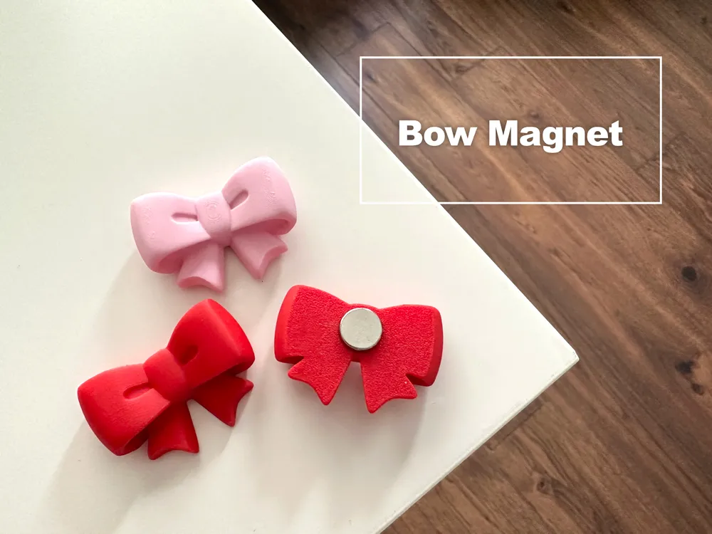 Bow Magnet by Dada3Dcraft MakerWorld: Download Free 3D Models