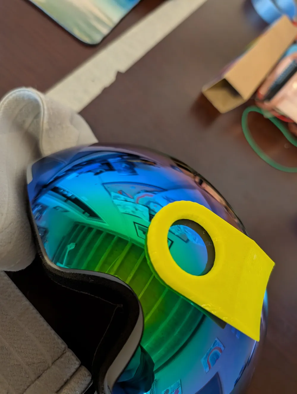 Ski google wiper - Free 3D Print Model - MakerWorld