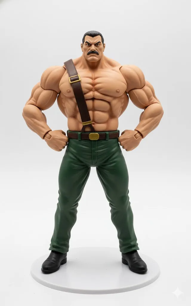 Mike Haggar - Final Fight | Statua Classica del Sindaco - Modello di ...