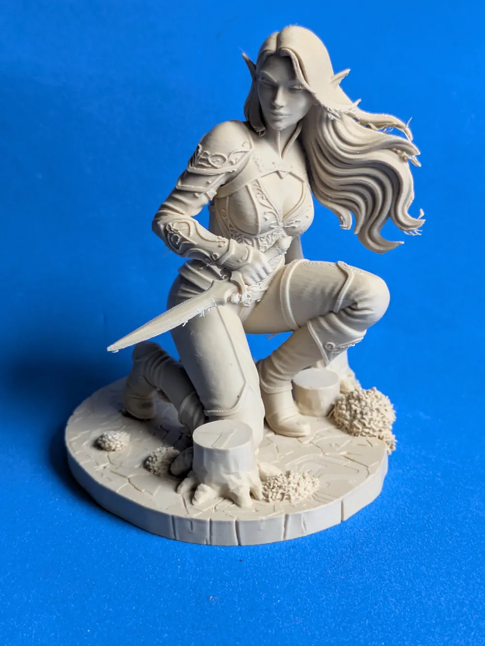 female elf thief miniatur - Free 3D Print Model - MakerWorld
