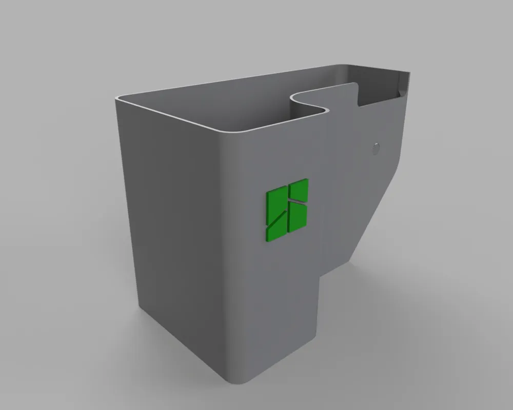 Filament Catch/Poop chute Carbon X1 - P1P - P1S Remixed by BEAMink MakerWorld: Download Free 3D ...