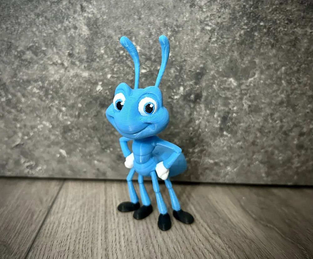 Ant Happy Cute Figurine Insect Toy by WholeAnimal MakerWorld: Download ...