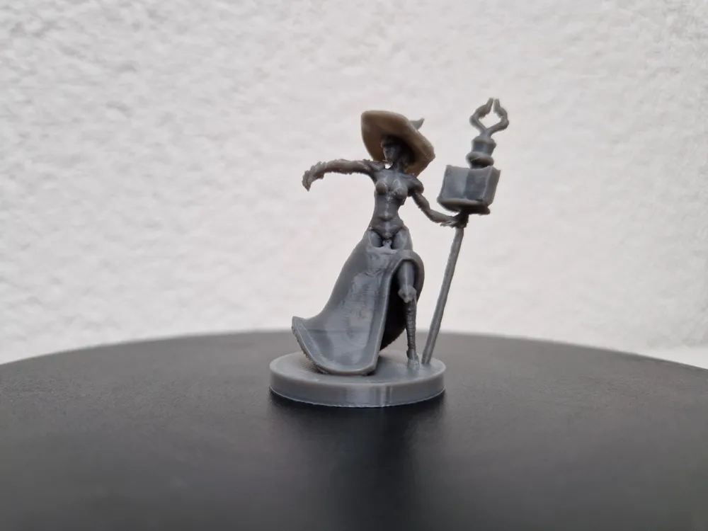 Elven Witch Miniature Figurine by SOLID DESIGN MakerWorld: Download ...