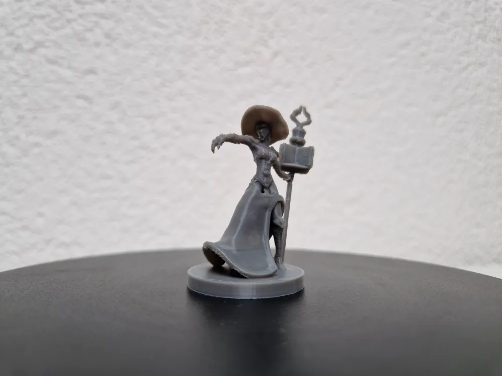 Elven Witch Miniature Figurine by SOLID DESIGN MakerWorld: Download ...