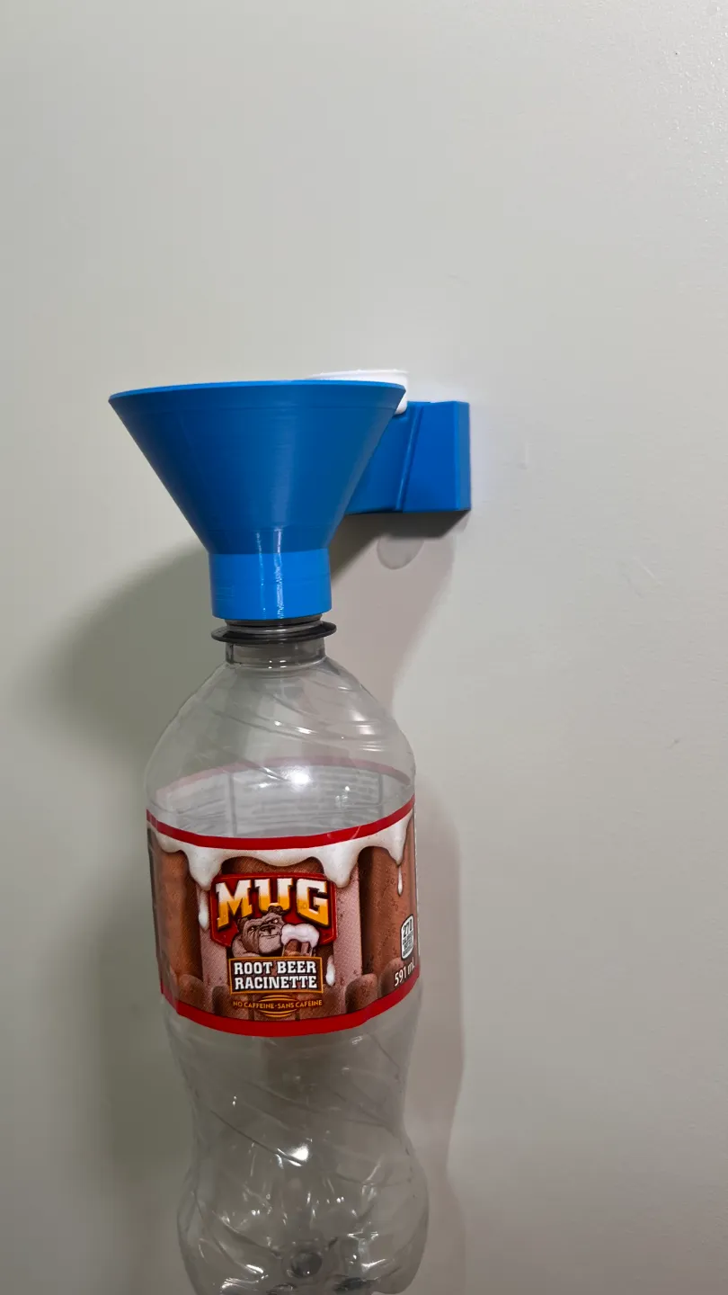 oil funnel drip catching mount v2 by BartmanEH - MakerWorld