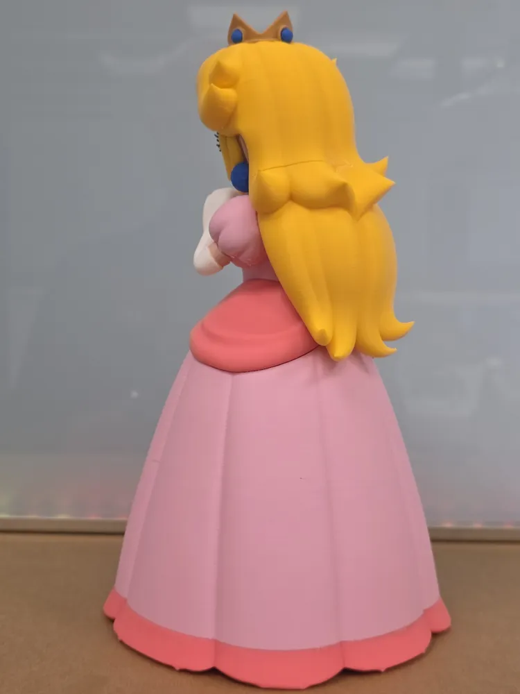 Princess Peach - MARIO / NO AMS & MULTICOLOR - Free 3D Print Model ...