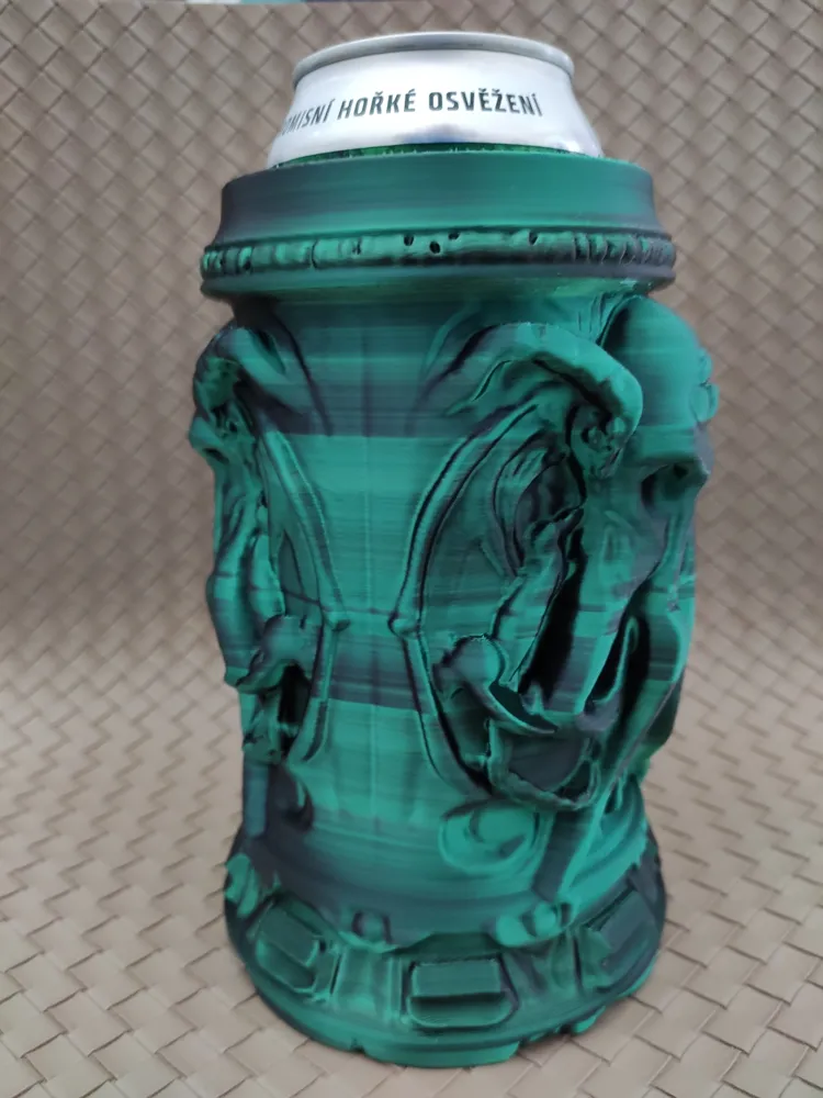 Cthulhu Can Holder (0.5L + 12oz Cans) - Beer mug by RUMcajz MakerWorld ...