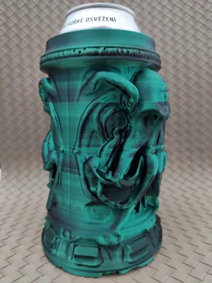 Cthulhu Can Holder (0.5L + 12oz Cans) - Beer mug by RUMcajz MakerWorld ...