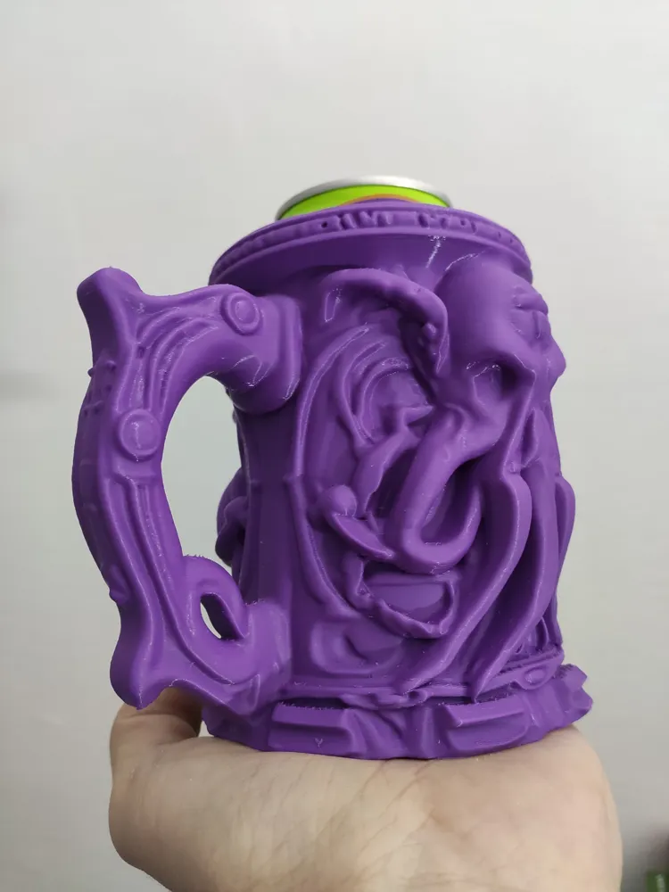 Cthulhu Can Holder (0.5L + 12oz Cans) - Beer mug by RUMcajz MakerWorld ...