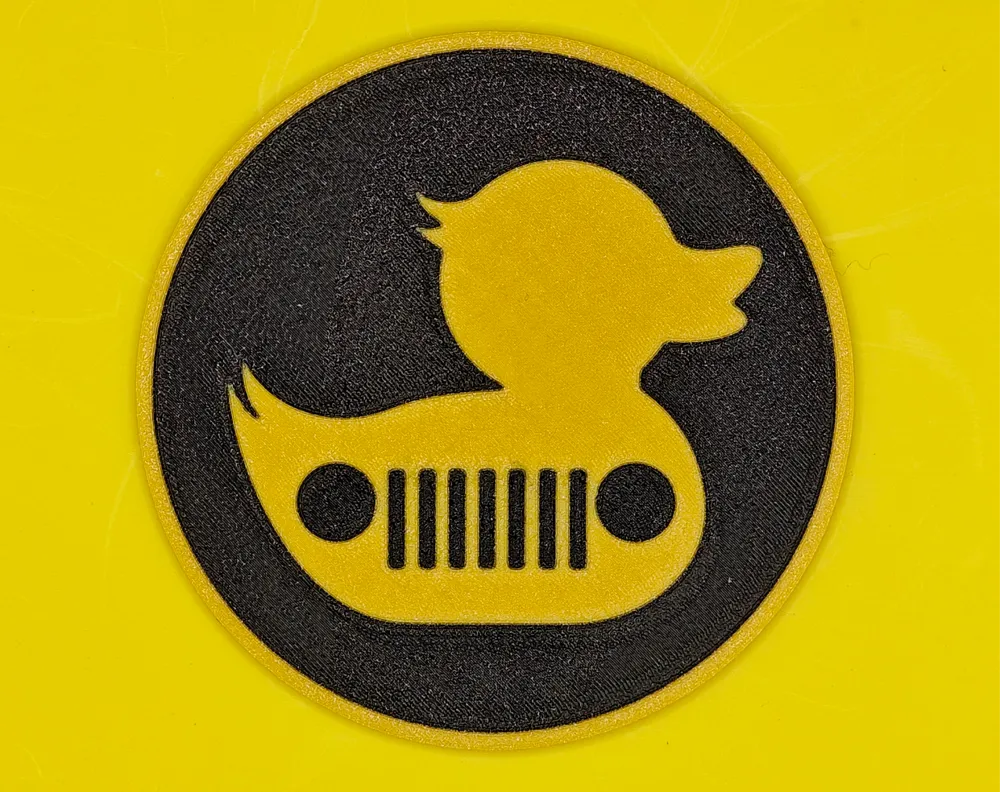 Duck Duck JEEP Coasters by railimages - MakerWorld