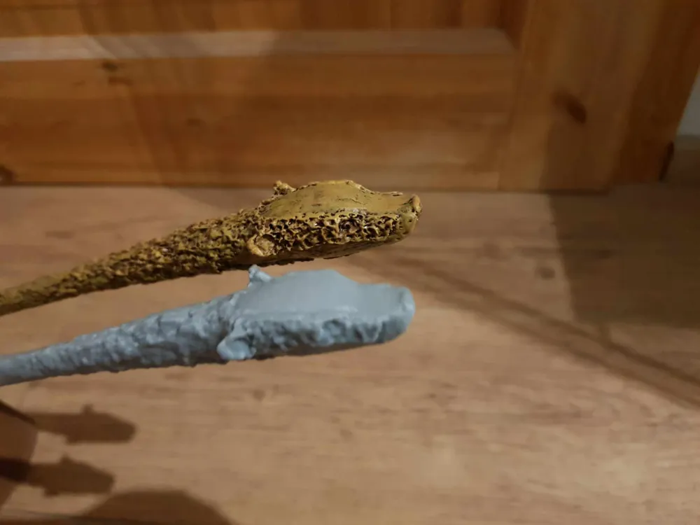 Hufflepuff House Mascot Magic Wand - Free 3D Print Model - MakerWorld