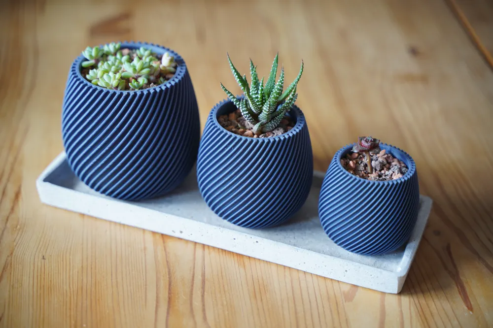 Modern spiral planter - Free 3D Print Model - MakerWorld