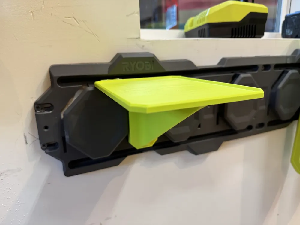 Ryobi link battery shelf by igloopup MakerWorld: Download Free 3D Models