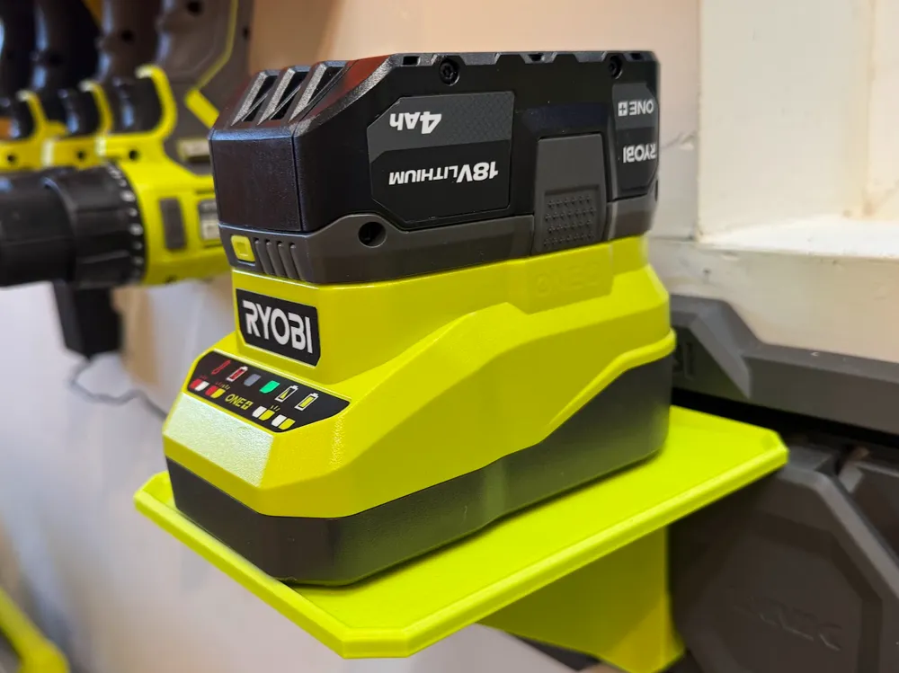 Ryobi link battery shelf by igloopup MakerWorld: Download Free 3D Models