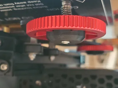 KP3S — Double Nut Knob for Bed Leveling Screw — Kingroon by TrocheHole ...