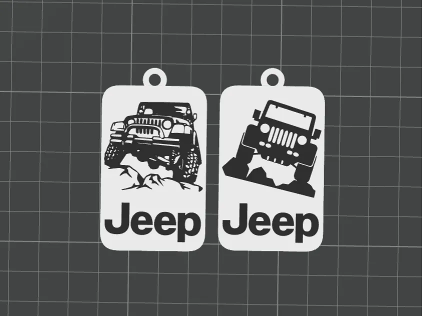 Jeep Keychains (Commercial Use) by Jasa Designs - MakerWorld