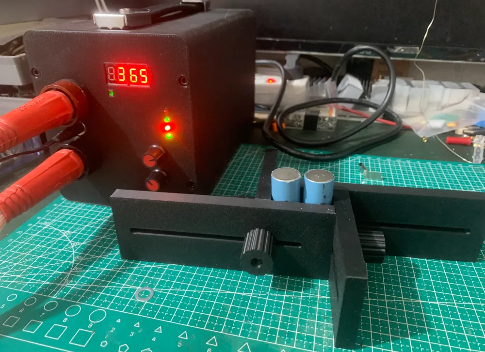 18650 21700 Lithium Battery Spot Welding Fixture by Sir Zhang DIY ...