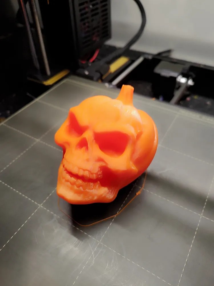 Halloween Skull - Free 3D Print Model - MakerWorld