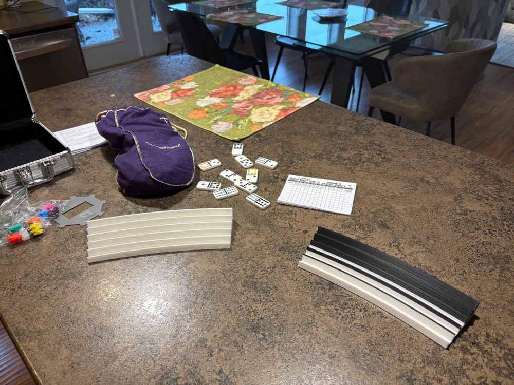 Mexican Train Domino Game Rack by jpedersen.bc - MakerWorld