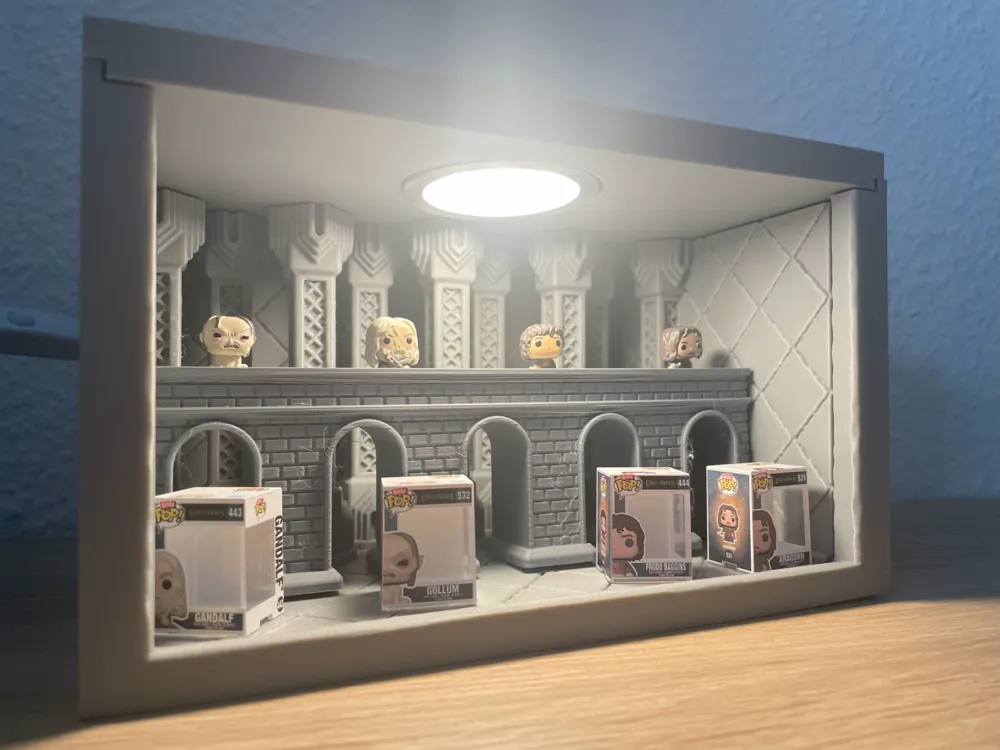 BookNook/DisplayCabin - Lord of the rings - Free 3D Print Model ...