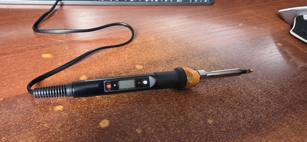soldering iron level instead of a press - Free 3D Print Model - MakerWorld