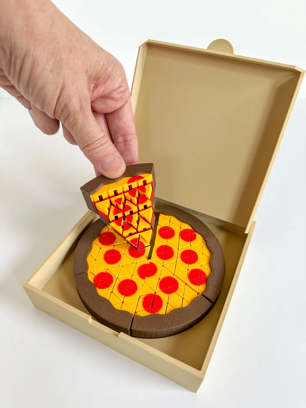 Pizza Boxes for Mini Pixel Pizza Fidgets - Free 3D Print Model - MakerWorld