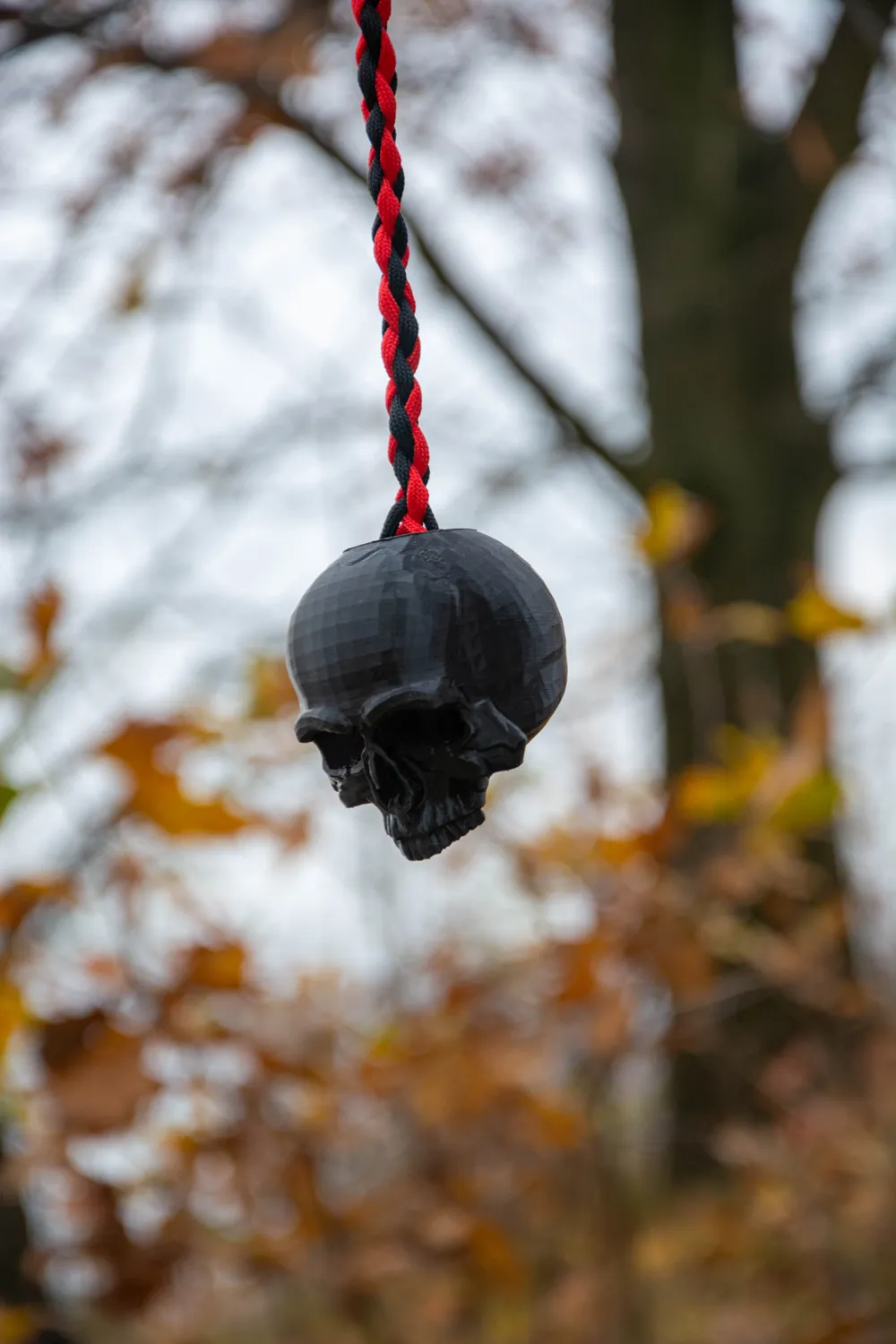 Skull monkey's fist, slungshot self defense weapon by Zingerberg ...