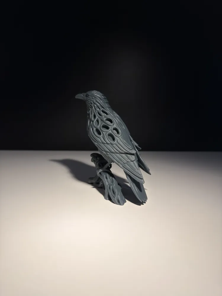 Crow - Free 3D Print Model - MakerWorld