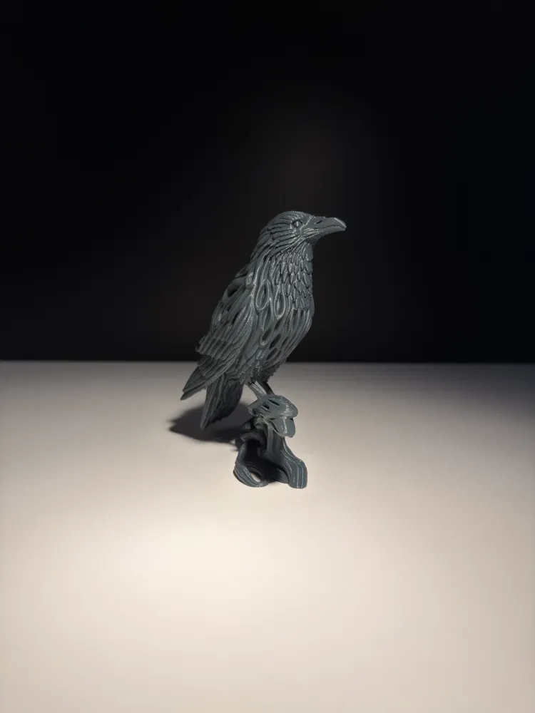 Crow - Free 3D Print Model - MakerWorld